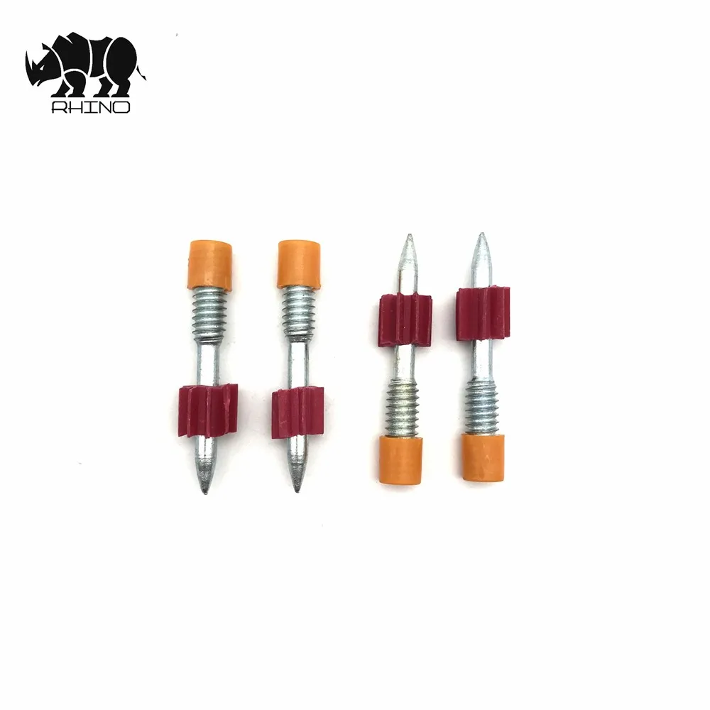 Knurled Shank Threaded Studs With Flute/steel Plastic Washer Drive Pins ...