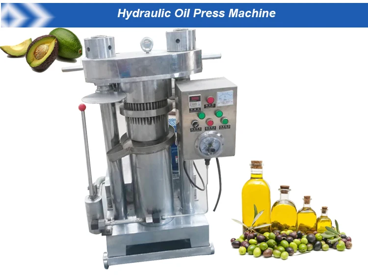 Hydraulic Palm Kernel Olive Oil Press Extraction Machine