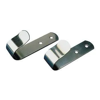 Custom Sheet Metal Stamped Parts Flat Metal Spring Clip Fastenings ...