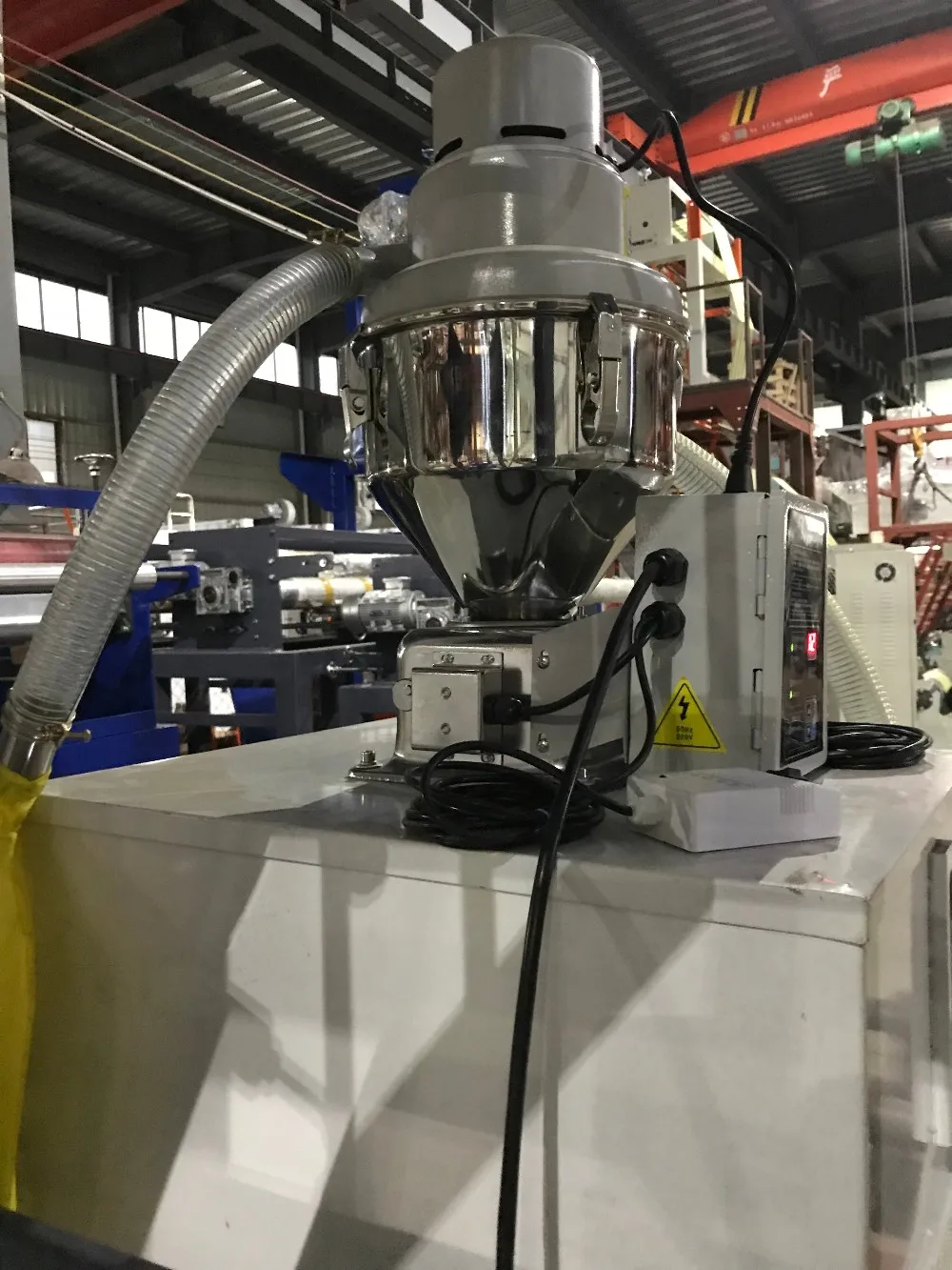 High Speed Hdpe Film Blown Machine With Automatic T-shirt Bag Making ...