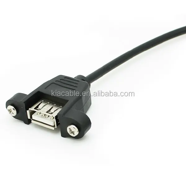 Usb A Female Panel Mount To Usb Motherboard 5 Pin Header Cable - Buy ...