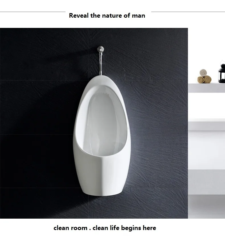 Bathroom Ceramic Small Wall-hung Free Standing Male Urianl For Project ...