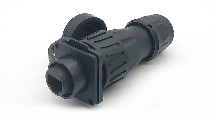 Male Female Ethernet 8 Pin Rj45 Waterproof Connector - Buy Rj45 ...