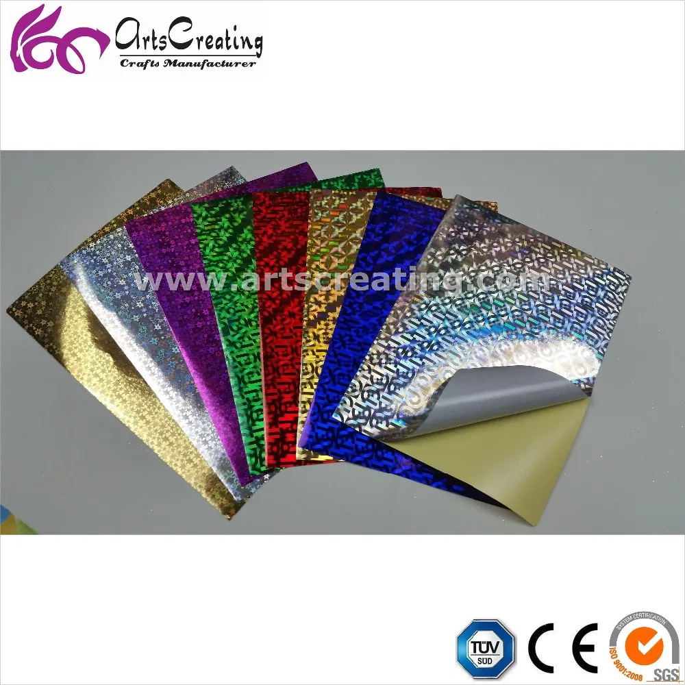 Free Sample Printable Holographic Paper - Raco Craft Paper