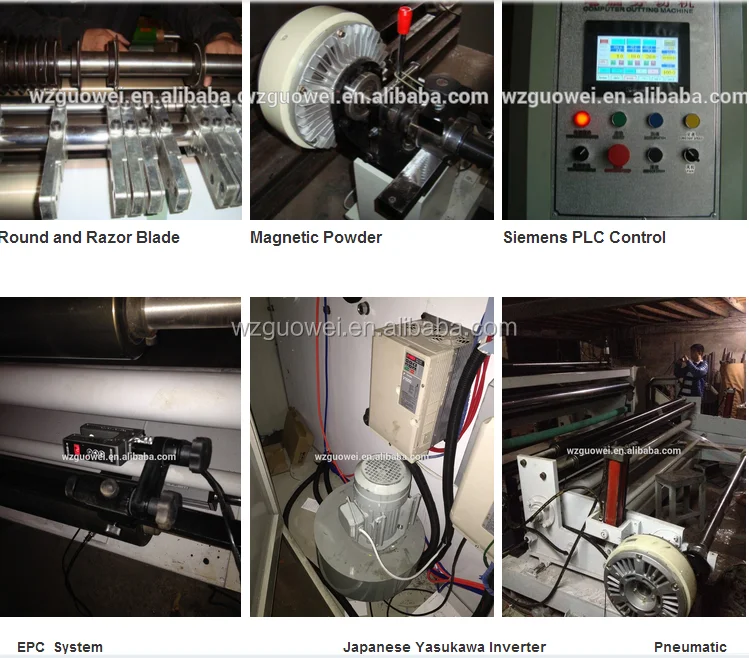 WFQ China Made Small Roll Slitter Rewinder Machine for Sale