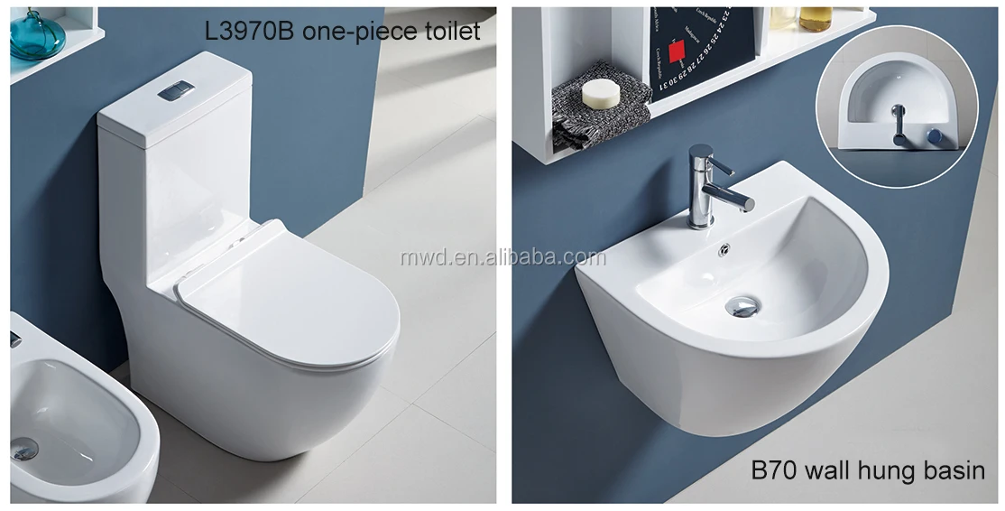 70 Series Bathroom Toilet Complete Set Match Style Toilet Bidet And ...