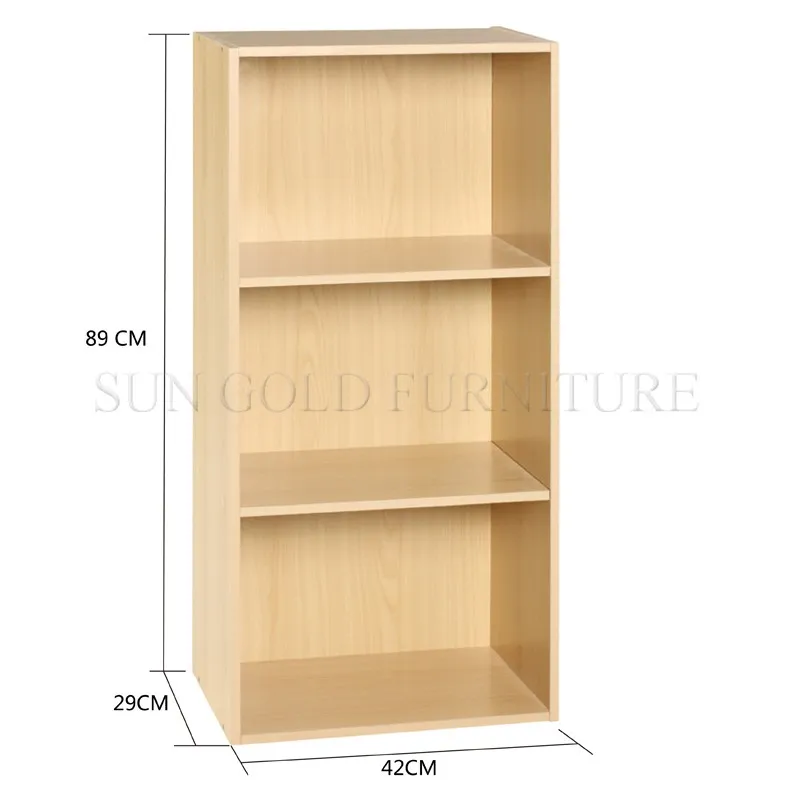 Rak Buku Kayu Desain Kabinet File Kantor Rak Buku Potongan Grosir (sz ...