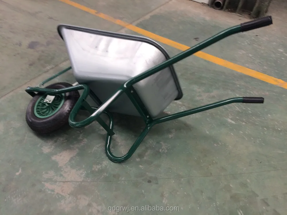 China Construction Industrial Stainless Steel Wheelbarrow Wb6414t - Buy ...