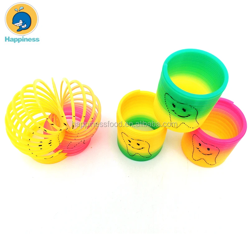 Best Selling Plastic Magic Circle Toy Funny Colorful Spring Circle Toy ...