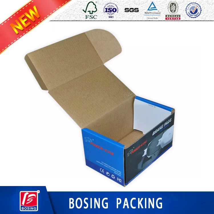 Low Price Best Quality Customized Full Colour Brake Pads Packaging Box ...