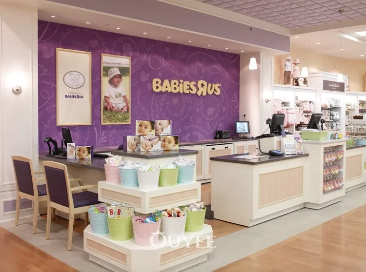 Baby Store Interior Design - Display Racks & Cabinets