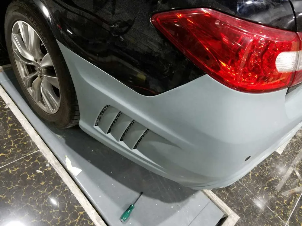 IFNT Q70 WD Style Body Kit - Front Bumper & Muffler Tips