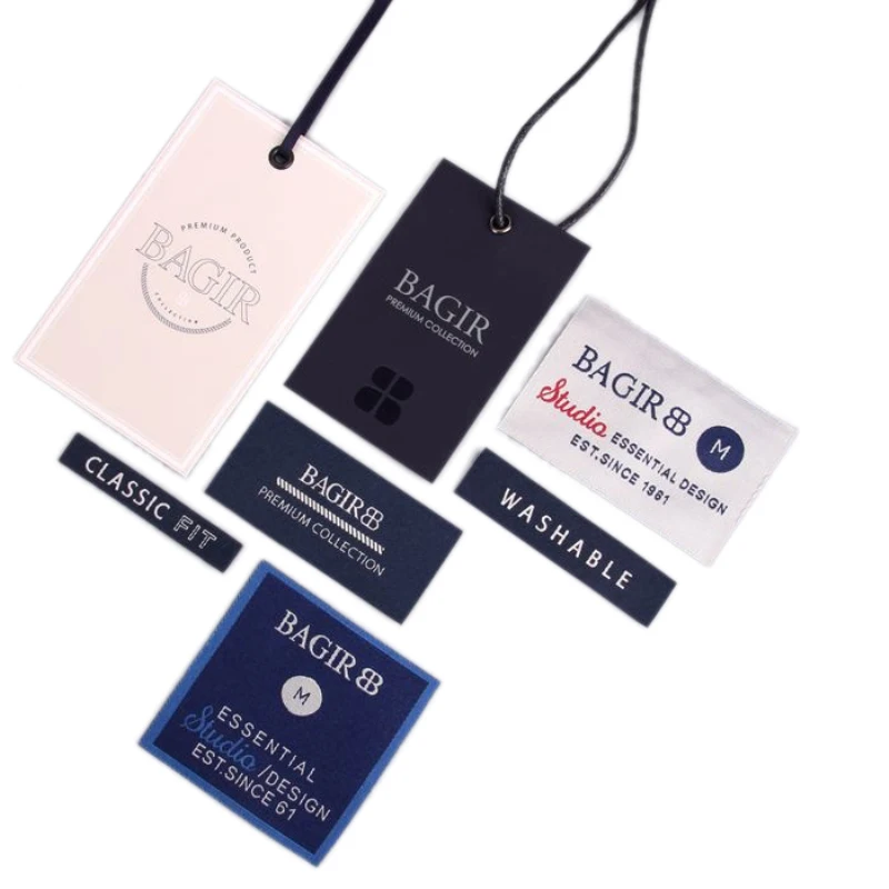 2020 Professional Custom Design Logo Labels For Clothing Shoes Bags ...