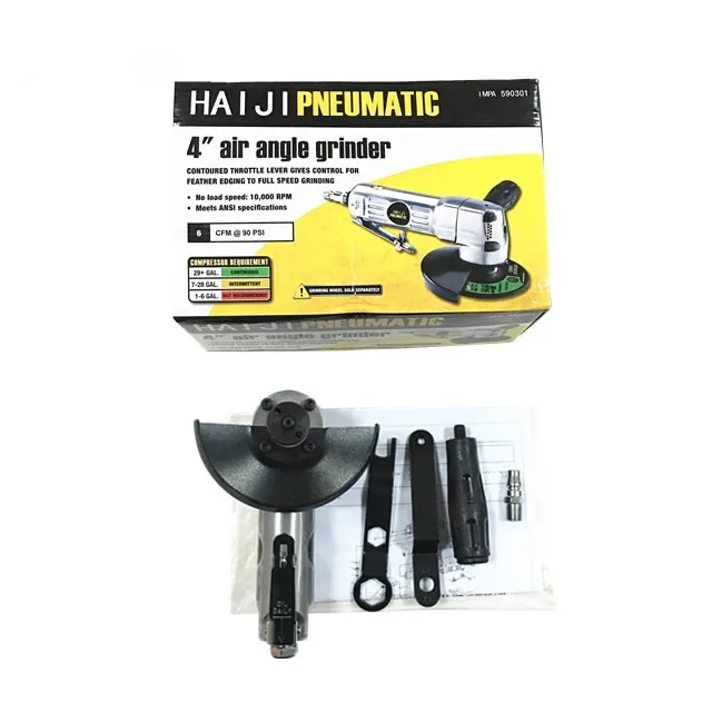 High Power IMPA 590301 Pneumatic Angle Grinders for Industry