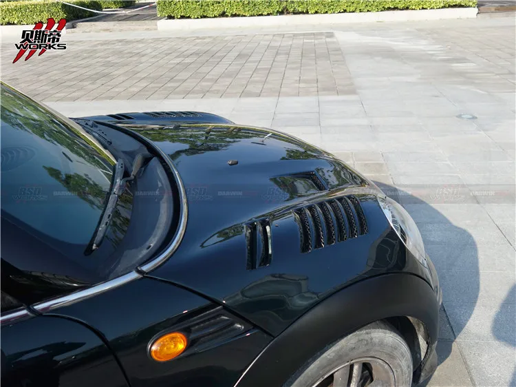 Carbonado Carbon Fiber Duell Ag Style Hood Bonnet For 06-13 Mini Cooper ...