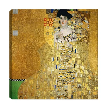 Gustav Klimt Gold-leaf Gold Leaf Oil Painting Artwork Reproduction ...