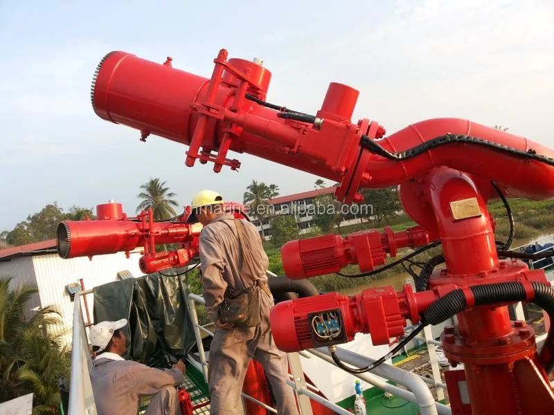 26000l/min Electric Fire Monitor Remote Control Fire Fighting Water ...