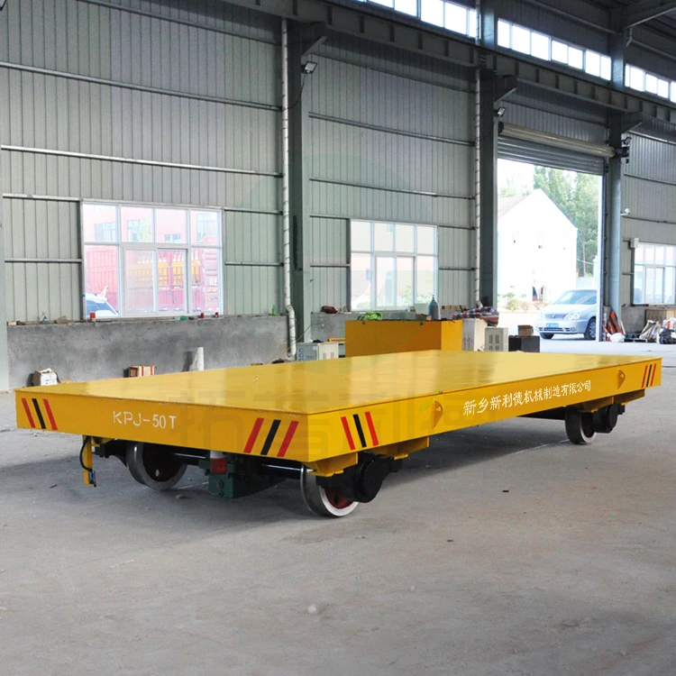 Heavy Load Electric Driven Industrial Flat Cart For Stone Transport ...