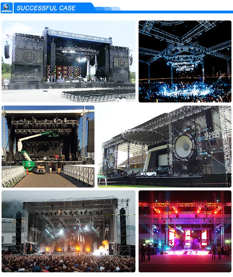 Outdoor Portable Aluminum Mobile Stage Platform Used Performance Stage ...