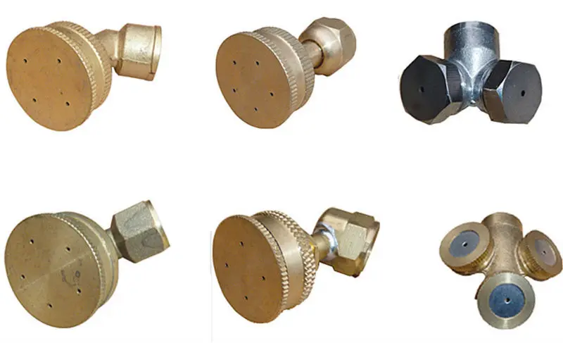 ILOT Knapsack Agricultural Sprayer Parts - 4-Hole Brass Nozzle