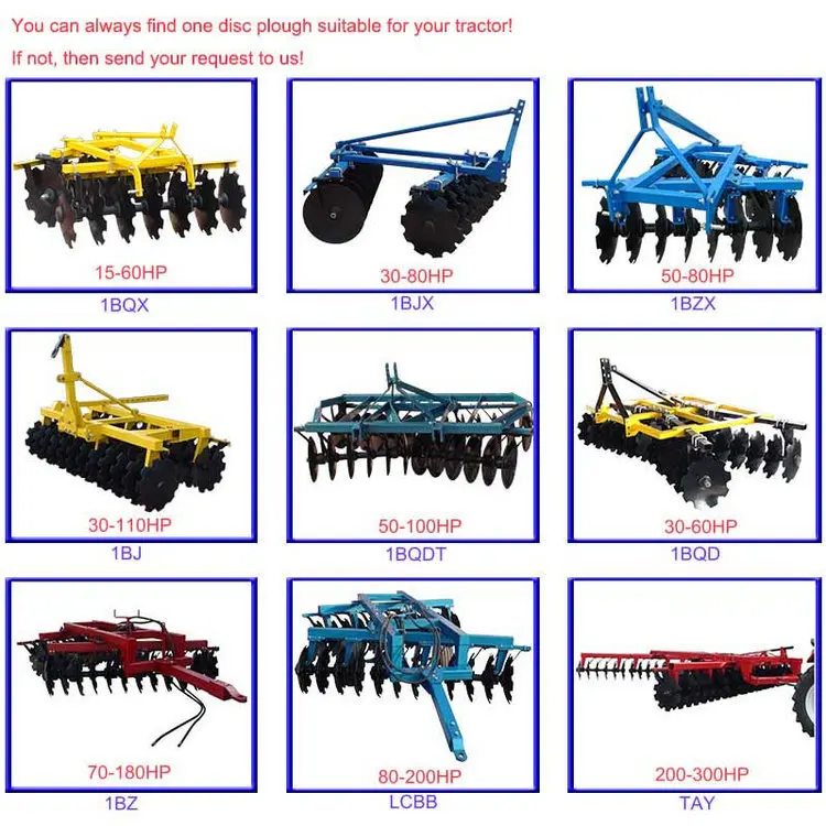 Disc Harrow 3 Point Hitch - Efficient Cultivation Tools