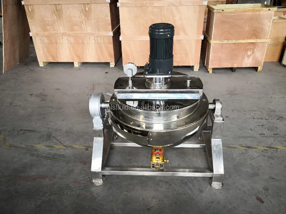 Wenzhou Tilting Porridge Making Machine,Gas Jacketed Kettle,Tilting Pot ...