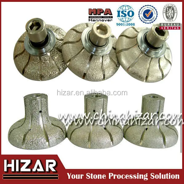 Hand Held Grinder Diamond Router Bit for Granite & Marble