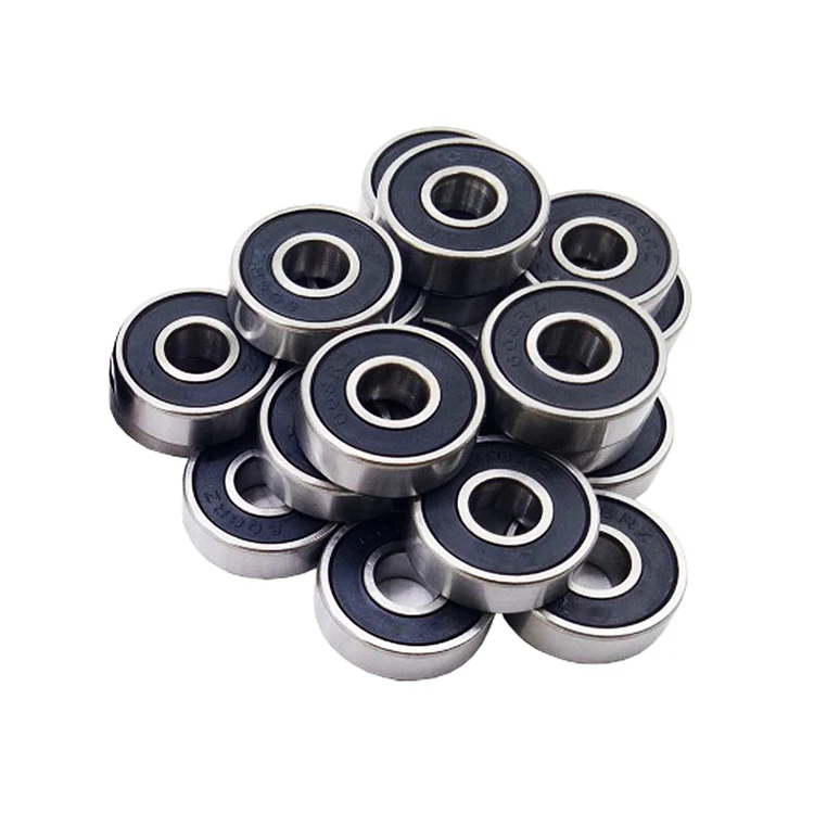 25x42x12 Deep Groove Ball Bearing - Chrome Steel, Single Row, Shielded ...