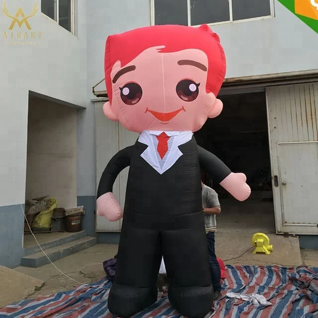 Wedding Planning Custom Giant Bride And Groom Inflatable Cold Air ...