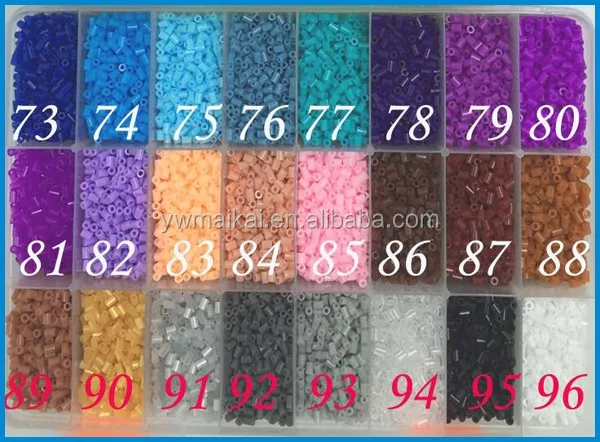 Top Selling Non-toxic Hama Beads Kids 2.6mm / 5mm Diy Perler Beads ...
