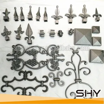 Wrought Iron Gate Metal Ornaments For Decoration - Buy Wrought Iron ...