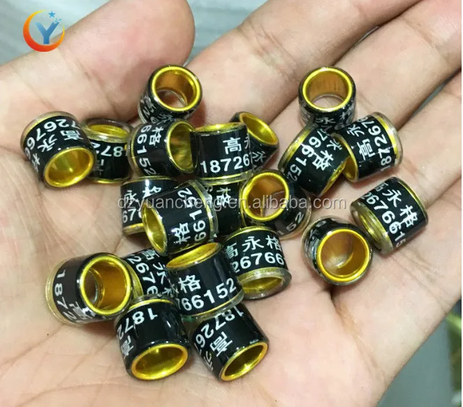 Poultry Tags Pigeon Foot Rings 10mm Pigeon Leg Ring Supply To Pigeon ...