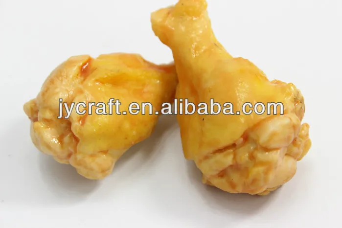 Lifelike Juicy Fake Fried Chicken Drumsticks For High Quality ...