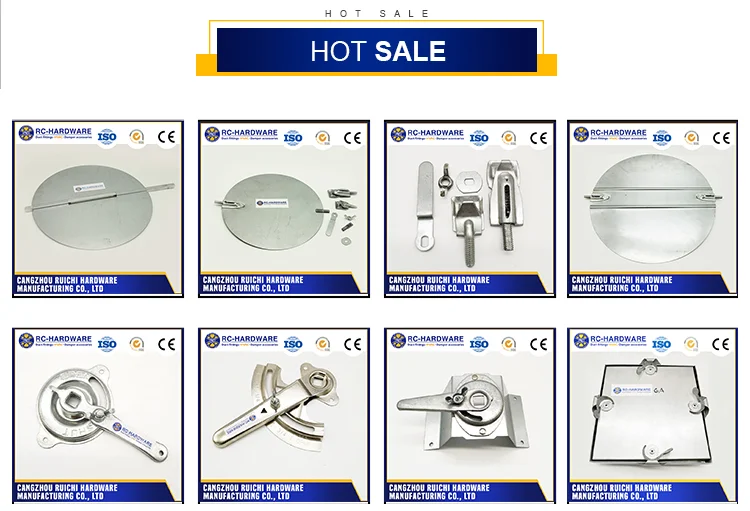 Galvanized Steel Ventilation Accessories - Splitter Damper Bracket