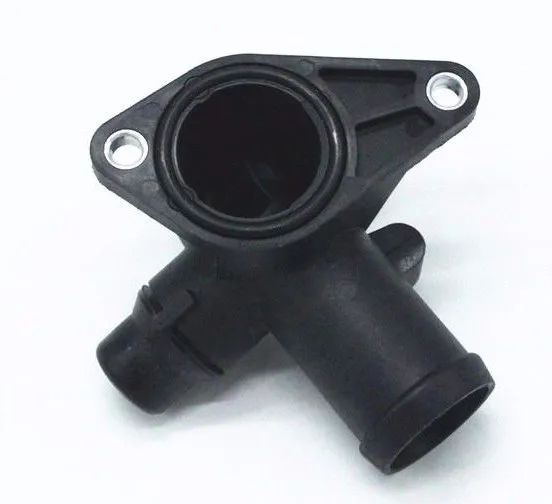 06b121132e Car Coolant Water Flange Elbow 90 Degree Thermostat Housing ...