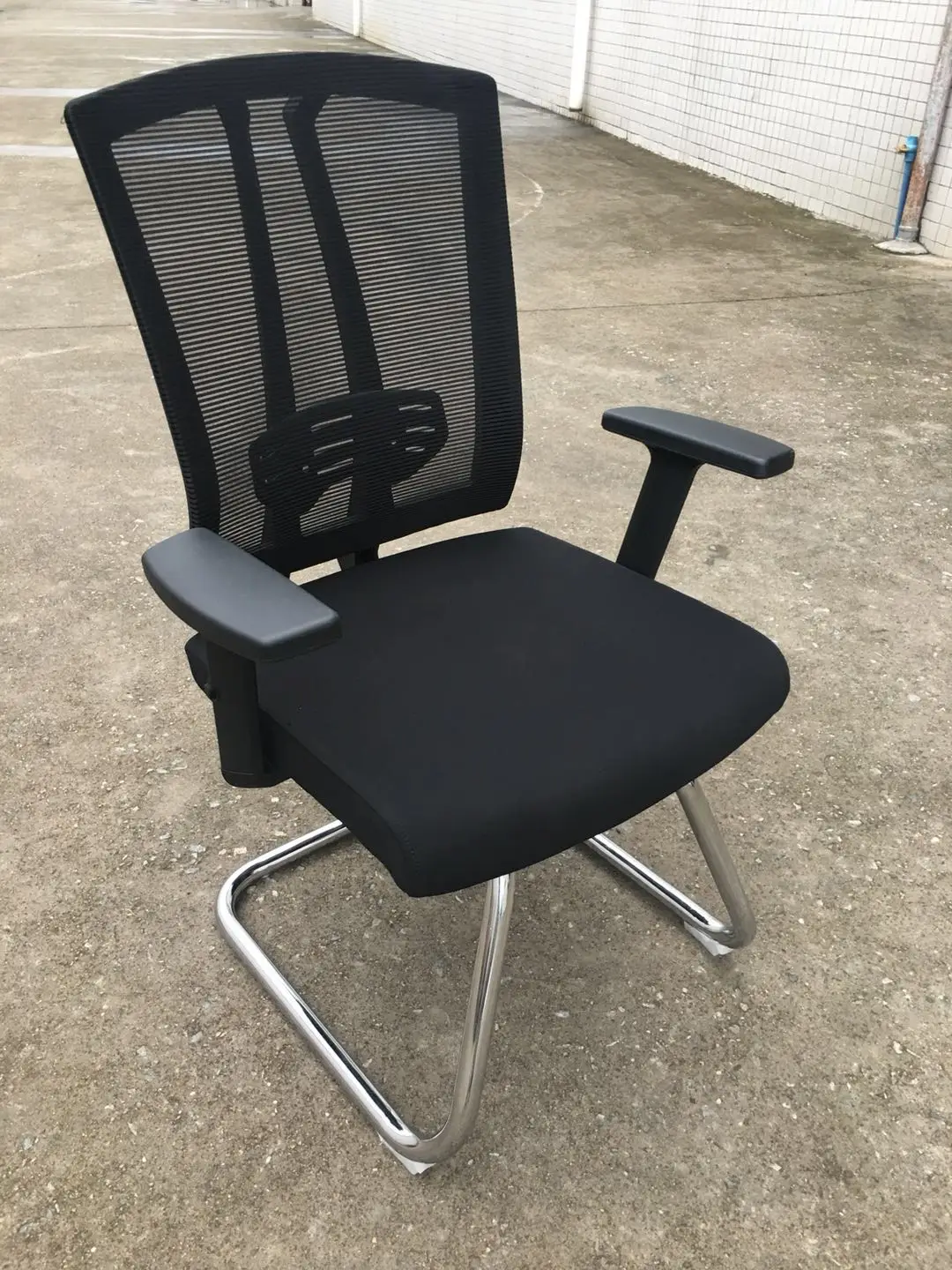 Custom Flex Nylon Back Mesh Visitor Chair Mesh Bottom Office Chair ...