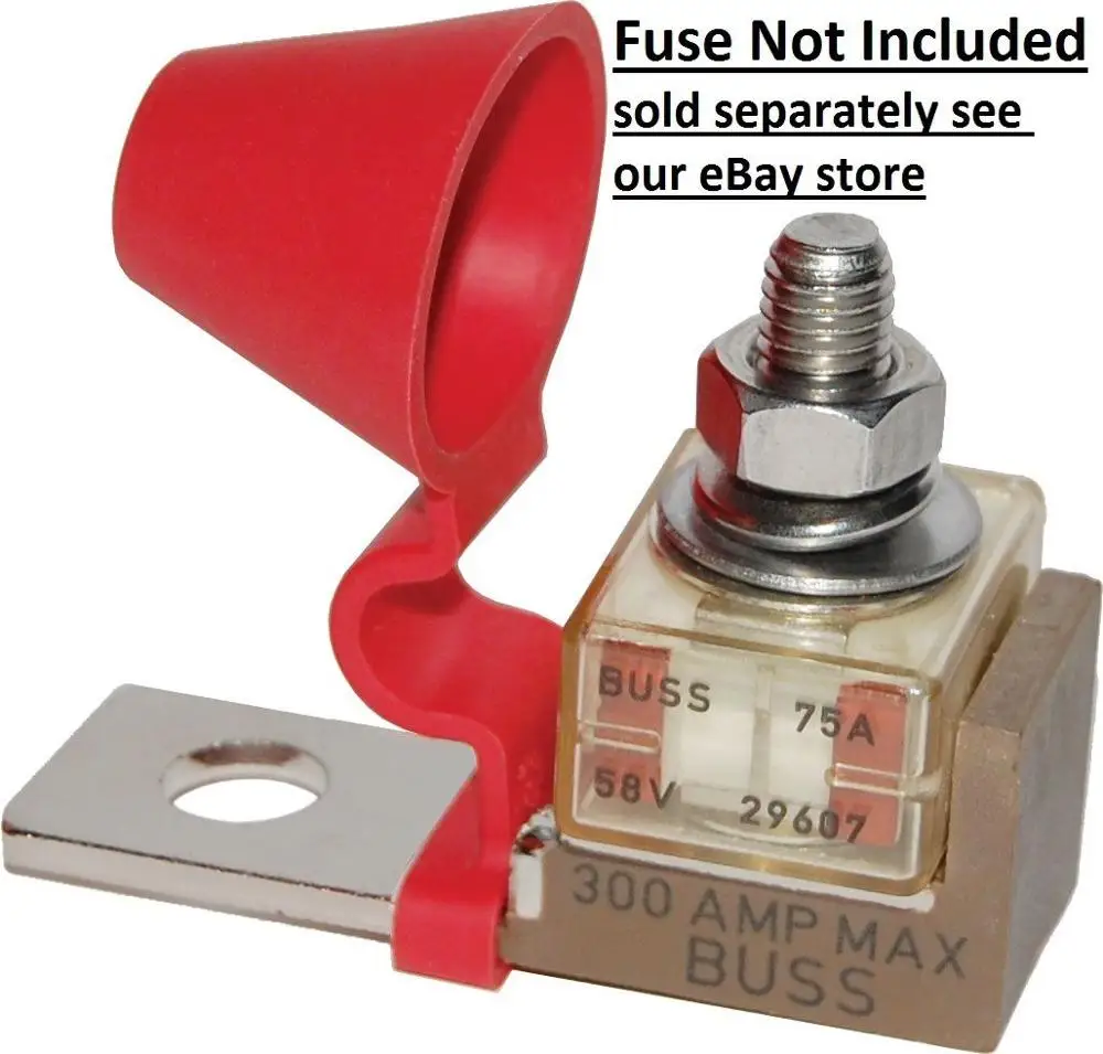 Battery Fuse Buss 32v 50a 75a 125a 150a 200a 300a 400a 500a - Buy ...