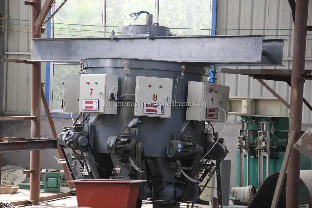 Automatic 50kg Jumbo Bags Gypsum Rotary Packer Cement Powder Bagging ...