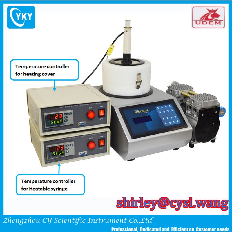 Heated Programmable Spin Coating System - Compact & Efficient