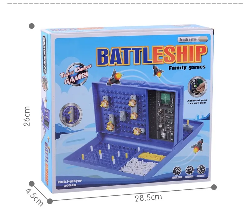 Intelligence Children Strategy Chess Board Battleship Game For Travel ...