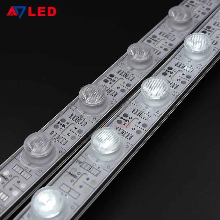 28.8w 12v Constant Current Smd3030 18leds Edge-lit Led Strip Lights With Diffuser Acrylic Lens ...