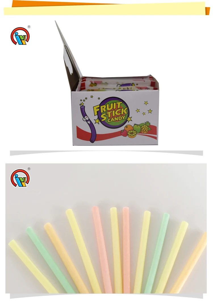 Fruits Mix Flavors Cc Stick Candy With 3d Card Tattoo Toys For Kids ...