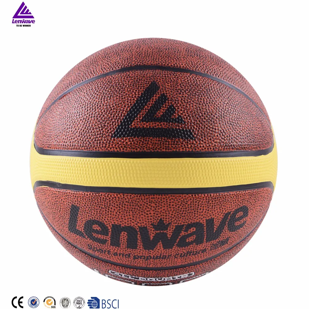 2018 Lenwave Basketball Ball Size 7 High Quality Custom Colorful Rubber ...