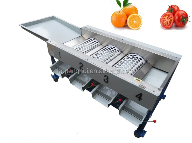 Fruit Size Mango Apple Blueberry Citrus Cherry Lemon Sorting Machine ...