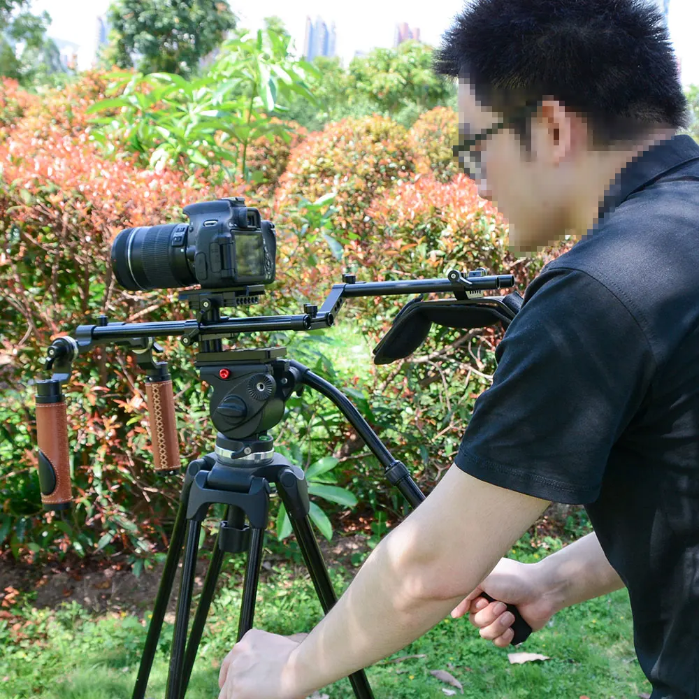 Profession Aluminum Dslr Video Shoulder Rig For Dslr And Camcorder ...