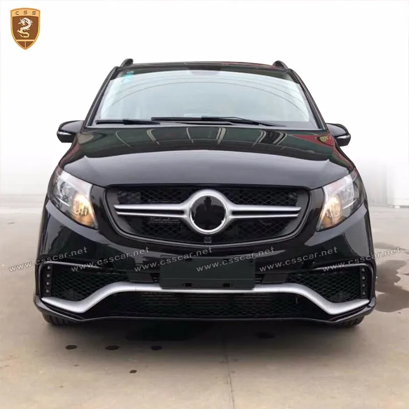 2017 New Arrival Body Kit Suitable For Bens Vito With Front Rear Bumper ...