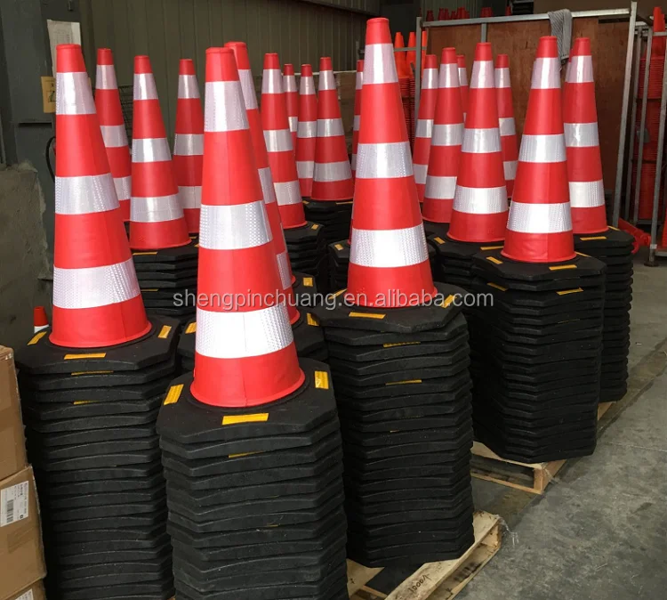 Cheap Industrial Construction Parking Divider - Reflective Traffic Cone