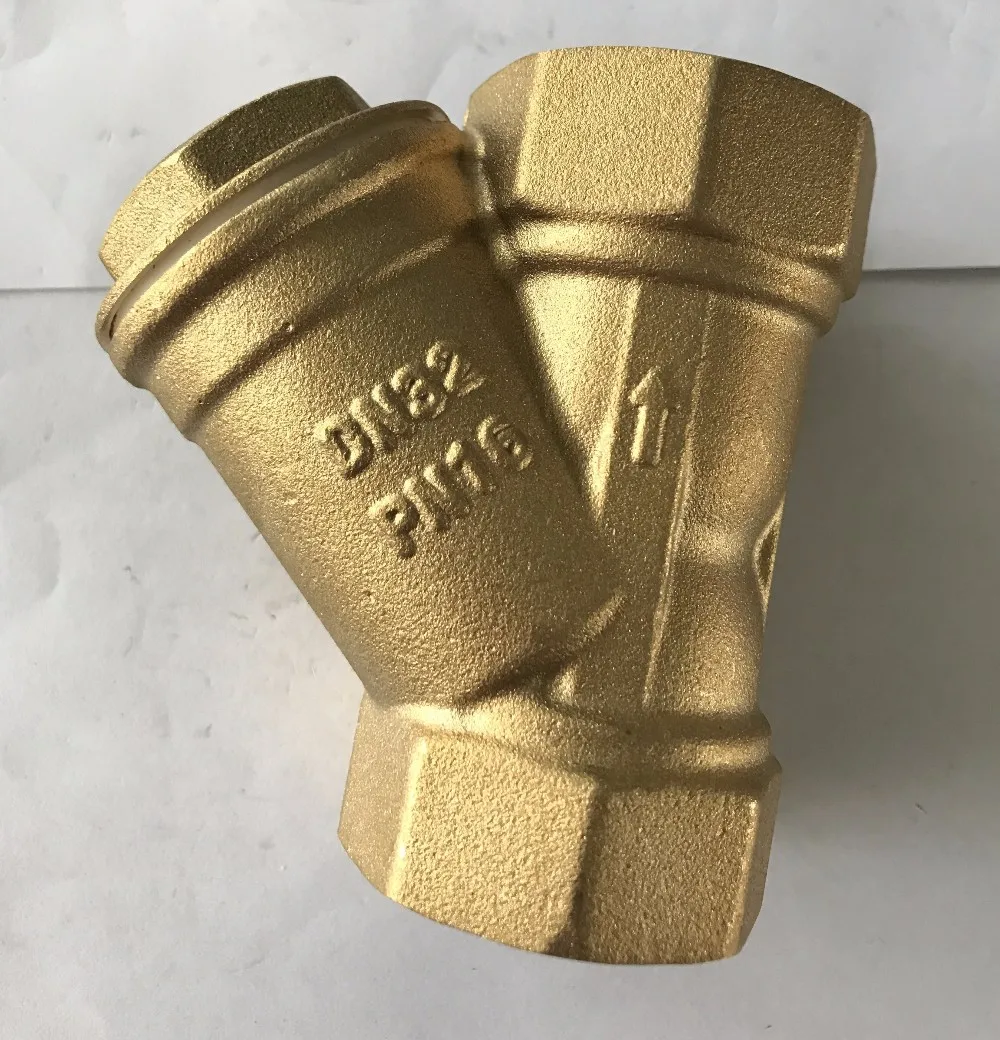 Pn16 Dn25 Brass Y Type Strainer - Buy Pn16 Dn25 Brass Y Type Strainer ...