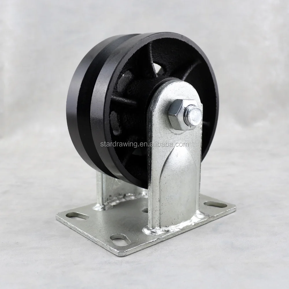 Ss 6 Inch Track V Groove Caster Wheels - Buy V Groove Caster Wheels ...