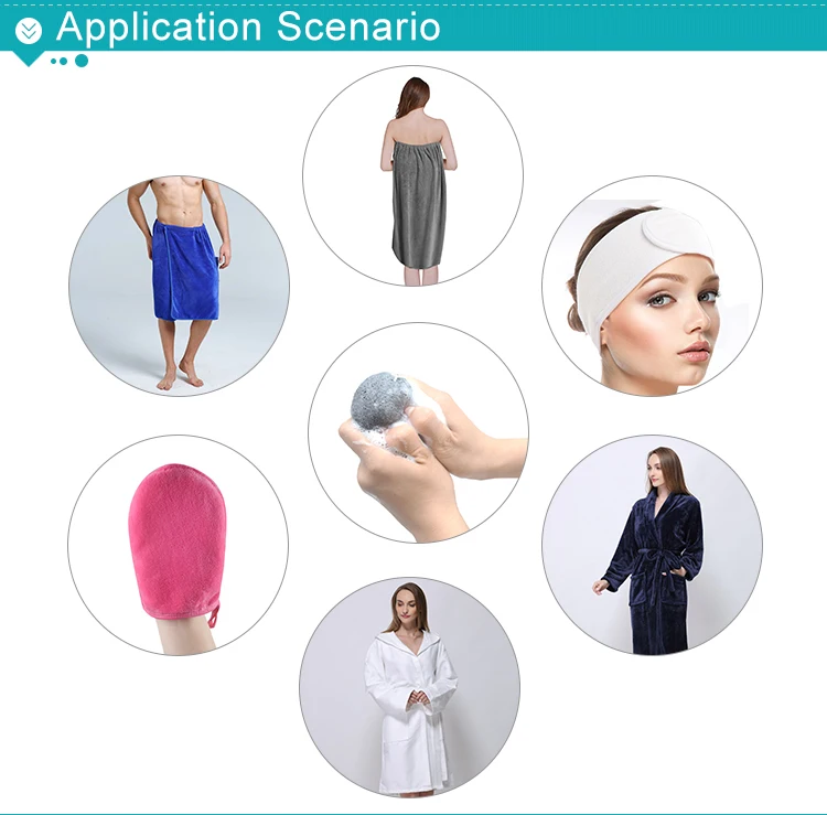 Sunland Microfiber Mens Bath Robe - Quick-Dry Spa Towel